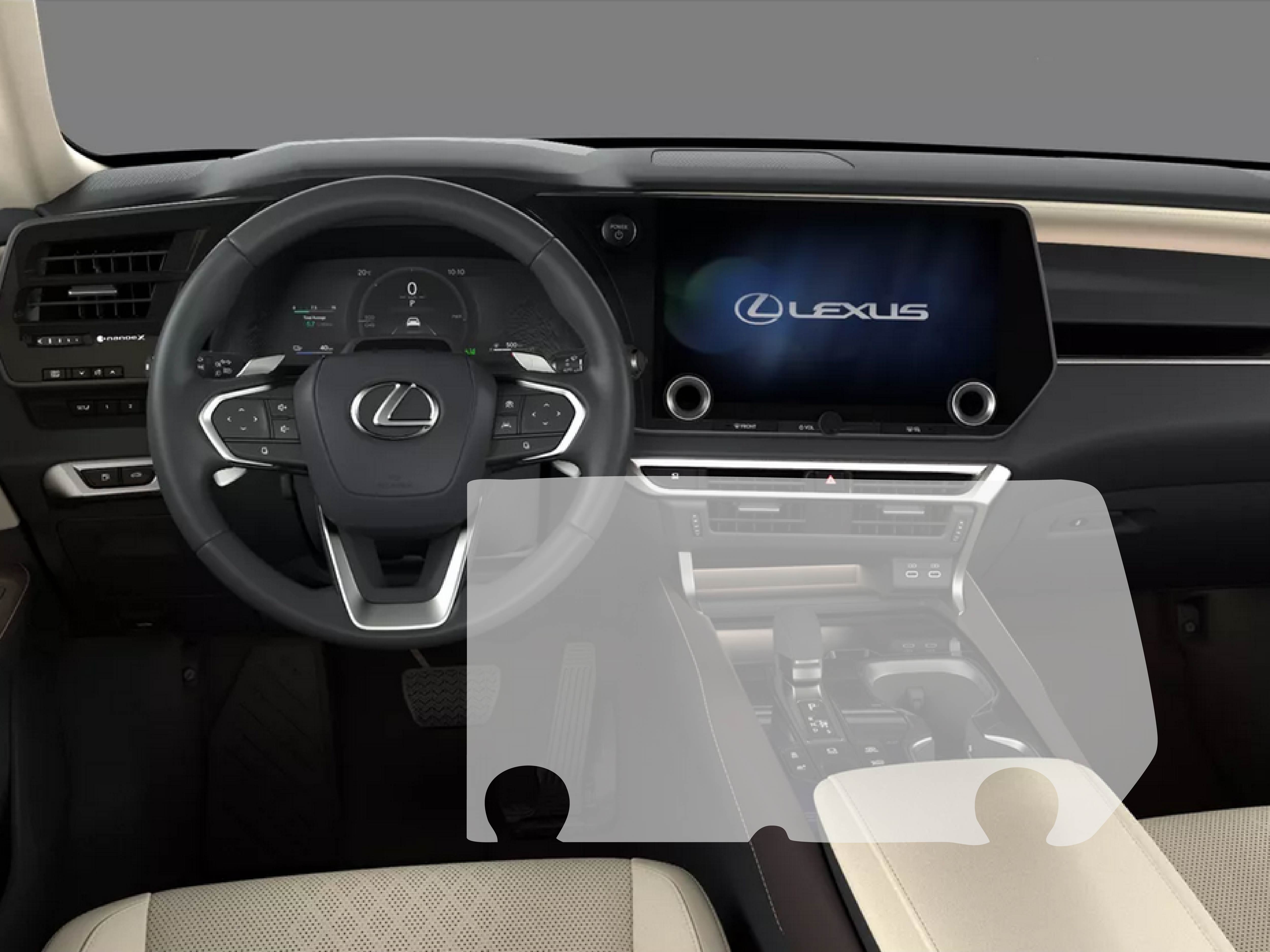Lexus RX Displayschutzfolie matt – Anti-Reflex & passgenau – Navi-Shield