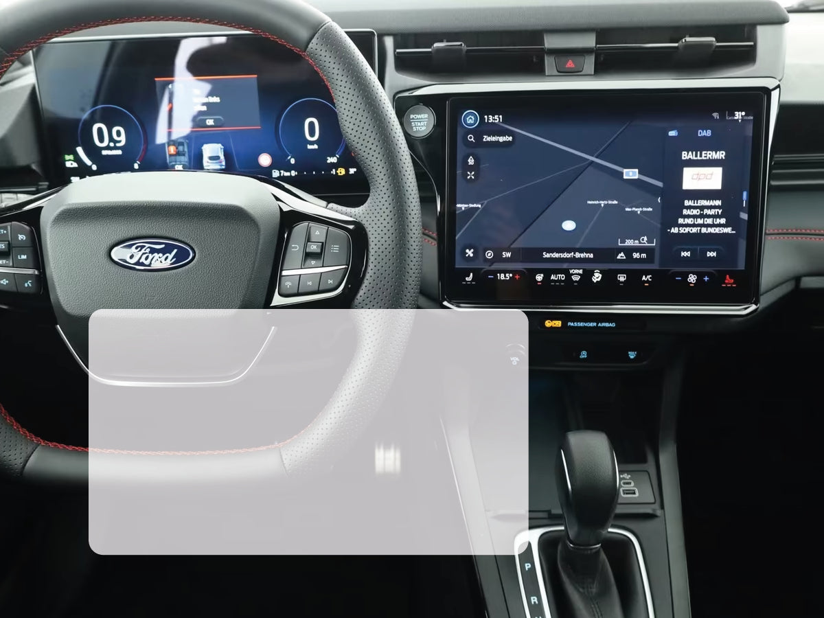 Ford Puma Displayschutzfolie matt – Anti-Reflex & passgenau – Navi-Shield